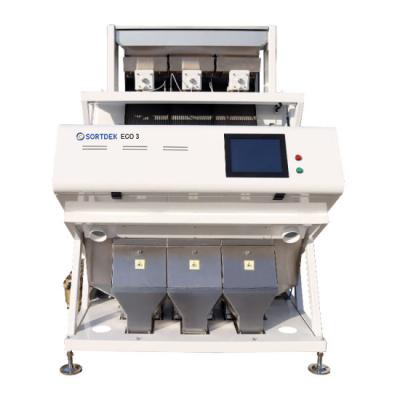 China RGB Three Chutes Optical Color Sorter With 12 Inch HD Touch Screen for sale