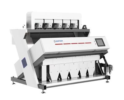 China High Capacity 5 Chutes 320 Channels 5400 CCD AI Rice Color Sorter for sale