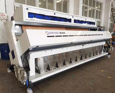China 12 Chutes AI Rice Color Sorter Large Capacity 20-25 TPH for sale