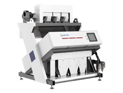 China 3 Chute Optical Color Sorter 192 Channels For Bean Pulses Sorting for sale