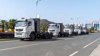 China Dongfeng Tractor Truck Electric Truck Tractor Electric Semi Trailer Tractor Truck for sale