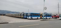 China Diesel Crew Carrie Commercial City Bus with 10-20 Passenger Capacity and 8.25-16 Tires for sale