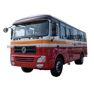 China Wild Camper Oil Field Vehicle Coach Bus with 7 Sleeping Bed and 49 Seats Capacity for sale