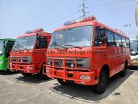 China 11r18 Tire Size Oil Field Crew Carrier Bus with Cummins Engine in Outdoor Exploration for sale