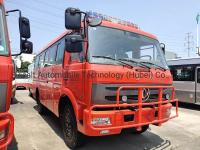 China 11r18 Tire Size Oil Field Crew Carrier Bus with Cummins Engine in Outdoor Exploration for sale