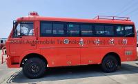 China 11r18 Tire Size Oil Field Crew Carrier Bus with Cummins Engine in Outdoor Exploration for sale