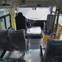 China 6 Meters Mini Cargo Van 10-15 Seats Railway/Electric Power Operation Used Mini Bus 4X2 for sale