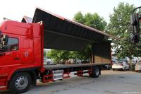 China Dongfeng 245 4x2 Lhd Wingspan Euro 5 Cargo Truck Manual Transmission 6 8L Engine Capacity for sale