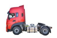 China 7.09*2.524*3.75m Dimensions Dongfeng Tractor Truck with Cummins Z14NS6B600 Engine for sale