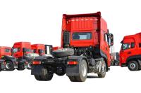 China 7.09*2.524*3.75m Dimensions Dongfeng Tractor Truck with Cummins Z14NS6B600 Engine for sale