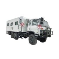 China 4-6L Engine Capacity 6x6 Desert 30 Seats Crew Bus for Africa Passenger Transport Vehicle for sale