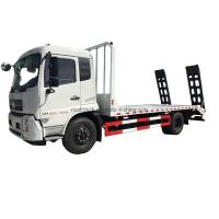 China Dongfeng 4X2 Excavator Flat Bed Wrecker 8700X2500X3200 mm Dimensions L x W x H mm for sale