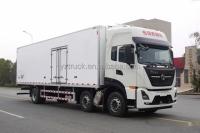 China Dongfeng KL 300HP Refrigeration and Cargo Truck with Fast Automatic Camera 6 Tire 11-20T Van for sale