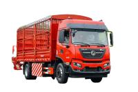 China 150-250hp Dongfeng 220HP 4X2 CNG Fence Cargo Truck with Euro 6 Emission Standard for sale