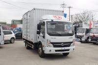 China Multimedia System Enabled Dongfeng Single Row 4X2 Van Truck with 150 250hp Horsepower for sale