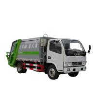 China Dongfeng Waste Treatment Truck 6/8cbm Compression Garbage Truck for Carbon Steel Tank for sale