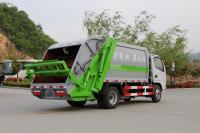 China Dongfeng Waste Treatment Truck 6/8cbm Compression Garbage Truck for Carbon Steel Tank for sale