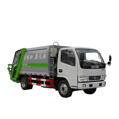 China Driving Type LHD RHD 4X2 6/8cbm Compacted Compression Garbage Truck for Waste Collection for sale