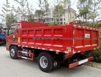 China 3.6-7.8 Cargo Tank Dimension 2-5 Ton Tipper Truck for Touch Screen None for sale