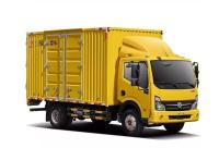 China Gross Vehicle Weight 13100 4 Cylinders Sale 4.5T 5.5T 4X2 Mini Light Van Cargo Truck for sale