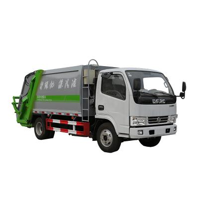China 2024 4x2 Left Hand/Right Hand Drive Garbage Truck with Lifter Electric Back Loader for sale