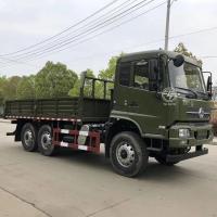 China Euro 3 Cummins 6x6 4wd Used Sino Howo Cargo Box Truck 2019 Fence Left for Any Terrain for sale
