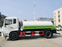 China 9.1CBM Dongfeng Water Spray Bowser Tanker with Carbon Steel Tank Euro 5 Sprinkler Truck for sale