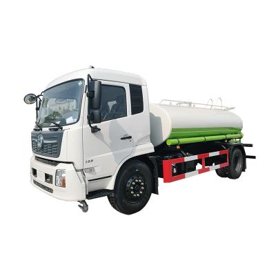 China Manual Transmission Type 4X2 9.1m3 Water Spray Bowser Tanker with Yuchai 180HP Engine for sale