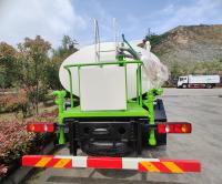 China Manual Transmission Type 4X2 9.1m3 Water Spray Bowser Tanker with Yuchai 180HP Engine for sale