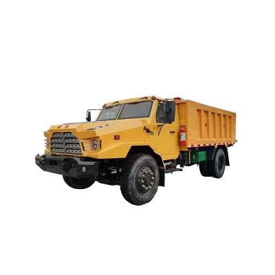 China Manual Air Conditioner Equipped All Wheel Drive 10 Ton 4X4 Mining Dump Truck for sale