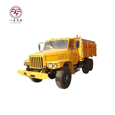 China 150-250hp Horsepower 6x6 Long Nose Truck Chassis for Africa Fence Cargo Transportation for sale