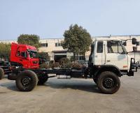 China 4X4 6X6 Truck All Wheel Drive off Road Cargo Truck Chassis with Manual Air Conditioner for sale