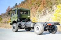 China Off-Road 4X4 Drive Cargo Truck Chassis with 4200mm Wheelbase and Fuel Tank Capacity ≤100L for sale