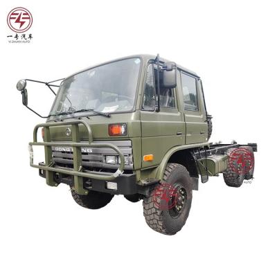 China 190hp Engine Power AWD Dongfeng 4x4 6x6 Off Road Trucks in Africa with Manual Windows for sale