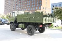 China 4x4 Cargo Truck Dongfeng Off-road Truck Column Plate Cargo Tank Type 150hp Horsepower for sale