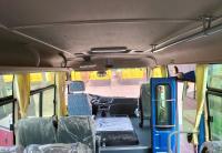 China 7.00R16LT Tires Diesel CNG 15 Seat LHD RHD Short Mini Passenger Bus for Low Emissions for sale