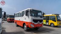 China High Horsepower 125/2400 Customizable 19-30seats 4x4 6x6 Drive Diesel Off-Road Bus for sale