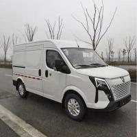 China 5750x2036x2590 mm Dimensions Dongfeng Electric Van Cargo Truck Euro 6 Emission Standard for sale