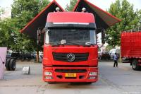 China Dongfeng Cummins 245 Hp 4x2 Cargo Truck Van with 9 Forward Shift and Euro5 Emission for sale