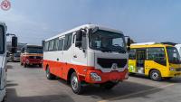 China Directly Supply 30 Seats Luxury Passenger Bus with 7.50R20 Tire and 3800 mm Wheelbase for sale