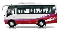 China Sale 19-Seat Luxury Passenger Bus with 1860mm Interior Height and 7.00R16 Tires for sale