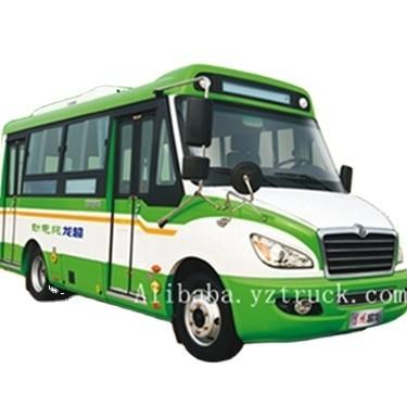China Manual Transmission Type 6m 8m 19seat 30seat Electric Mini Bus with AC Dongfeng for sale
