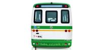 China Manual Transmission Type 6m 8m 19seat 30seat Electric Mini Bus with AC Dongfeng for sale