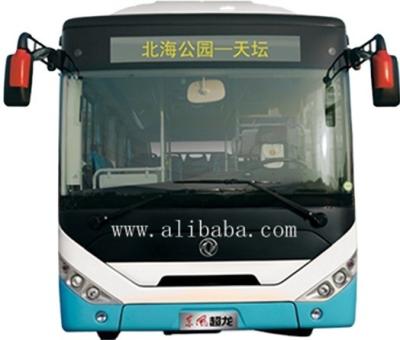 China Max Speed 51-70 km/h 45-Seat Diesel Urban City Buses with Air-condition and Low Floor for sale