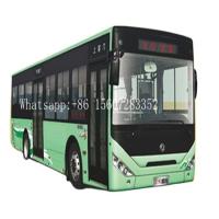 China Medium Large 8m 10m 12m Electric City Bus with EURO 5 Emission Standard and Materials for sale