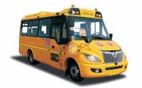 China 85KW Steering Position LHD Yellow Luxury School Car for Kindergarten and Elementary Kids for sale