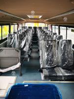 China Affordable and Durable Dongfeng 30seat 4x4 6x6 Coach Bus for Long Distance Travel for sale
