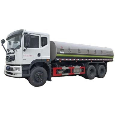 China Dongfeng 290HP 6X4 10 Wheels 20 Cubic Meters Water Tank Water Sprinkler Tanker Trucks for sale