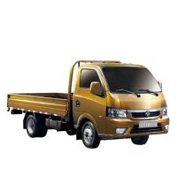 China YUCHAI Engine Dongfeng 4x2 LHD RHD 1T 2T Light Flatbed Cargo Truck for Transportation for sale