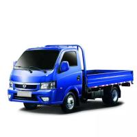China YUCHAI Engine Dongfeng 4x2 LHD RHD 1T 2T Light Flatbed Cargo Truck for Transportation for sale